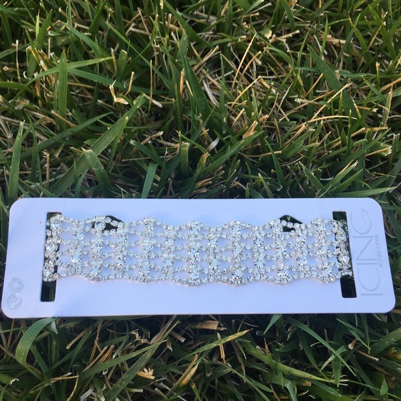 Icing | Jewelry | Nwt Nice Sexy Rose Gold Choker Diamond Icing | Poshmark